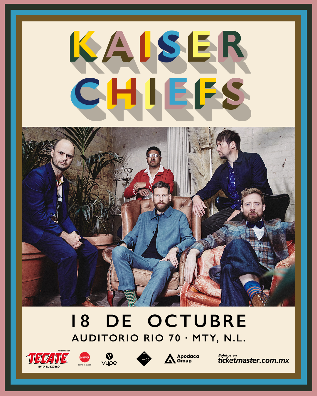 Kaiser Chiefs - Lineup MX